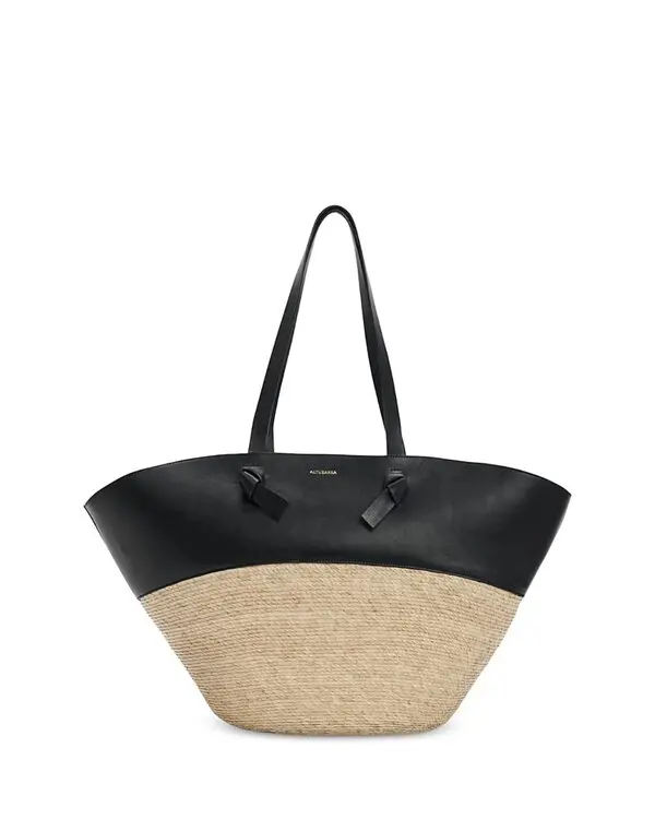 Altuzarra Knot Large Basket Tote - Black