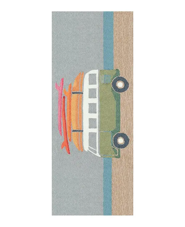 LIORA MANNE Frontporch Van Life Runner Area Rug, 2' X 5