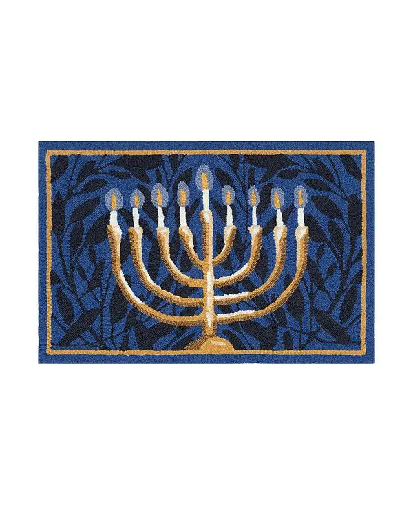 LIORA MANNE Frontporch Nights Of Lights Area Rug, 2' X 3
