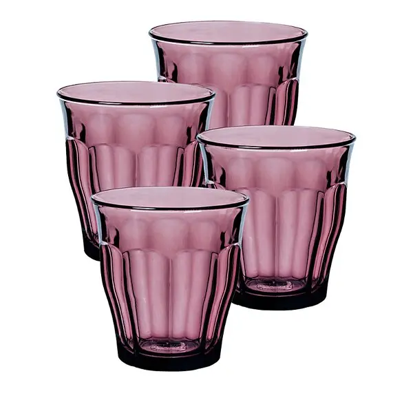 DURALEX Picardie 8.37 Oz. Tumbler, Set Of 4 - Plum