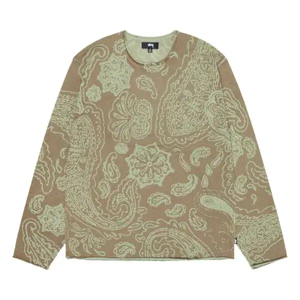 Peter Tosh print sweater / STUSSY STUSSY PETER TOSH PRINT SWEATER
