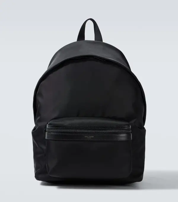 Saint Laurent City Backpack - Black