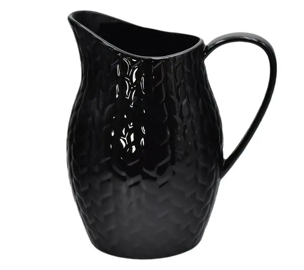 TEMP-TATIONS Carved Willow 3-qt Pitcher