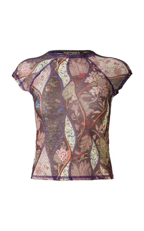 SIEDRES Dora Mesh Jersey T-shirt