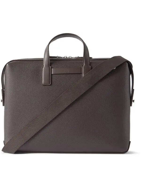 Dunhill 1893 Harness Full-grain Leather Briefcase