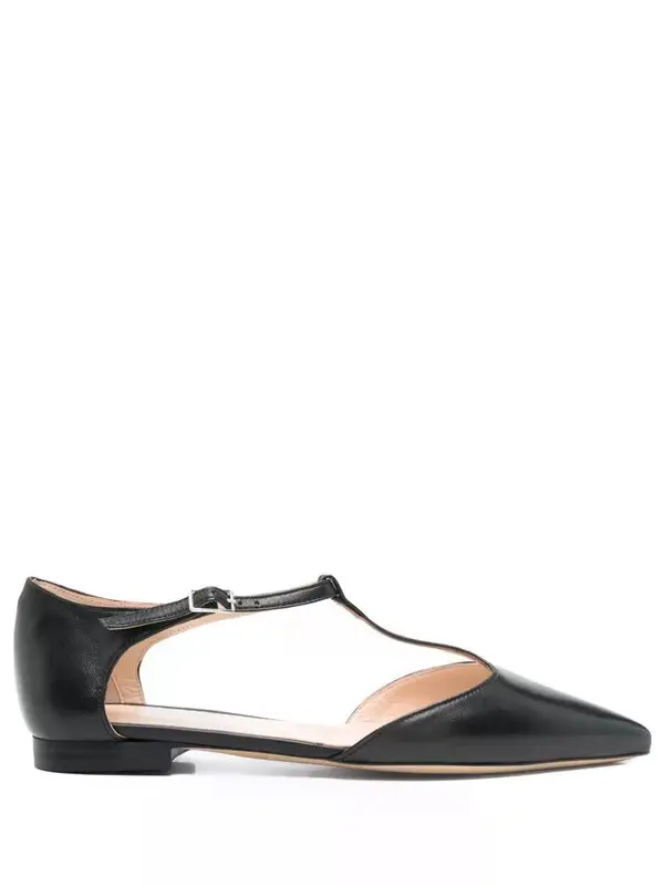 P.a.r.o.s.h Leather Ballet Flats
