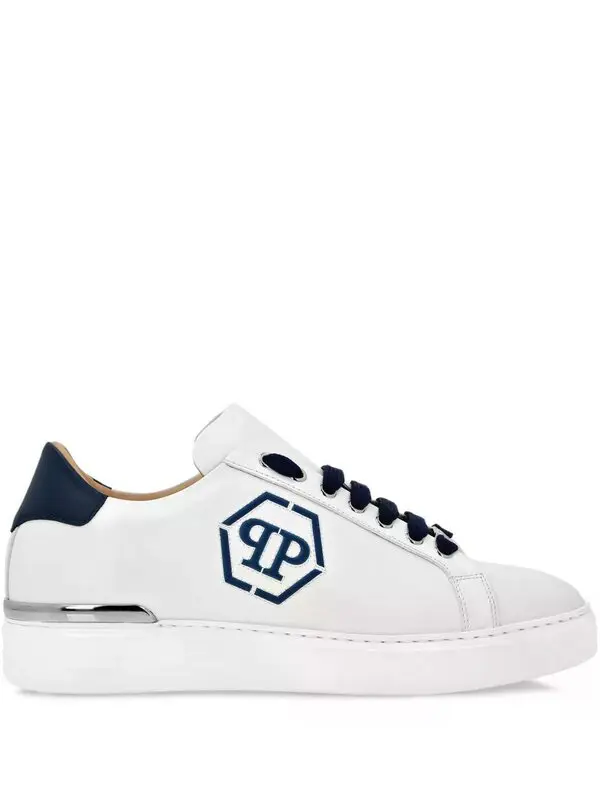 Philipp Plein Hexagon Lo-top Sneakers - White