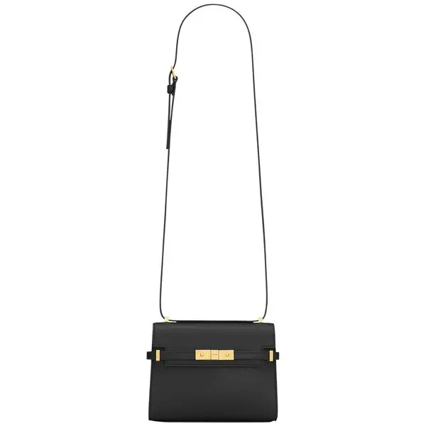 Saint Laurent Manhattan Mini Crossbody Bag - Black