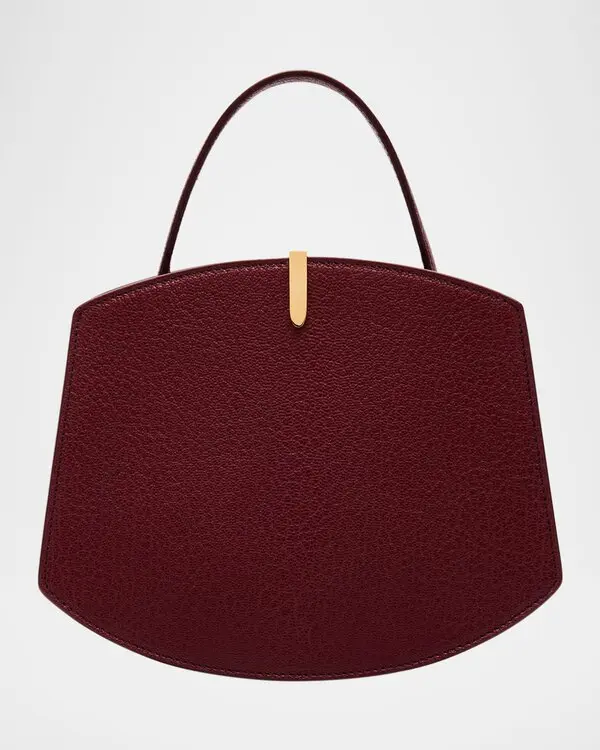 Savette Florence 20 Leather Top-handle Bag - 601 Wine