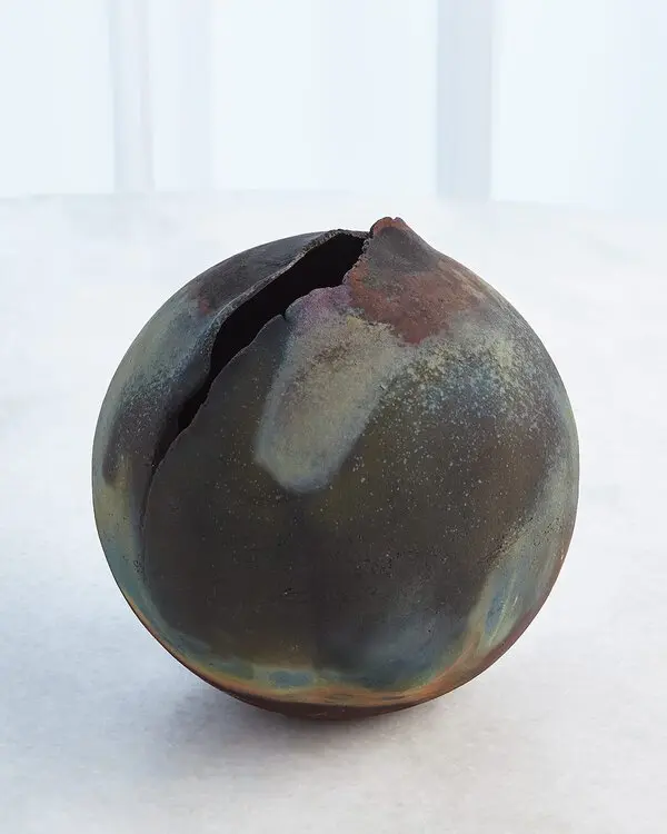 GLOBAL VIEWS Fissure Torn Ball Sculpture