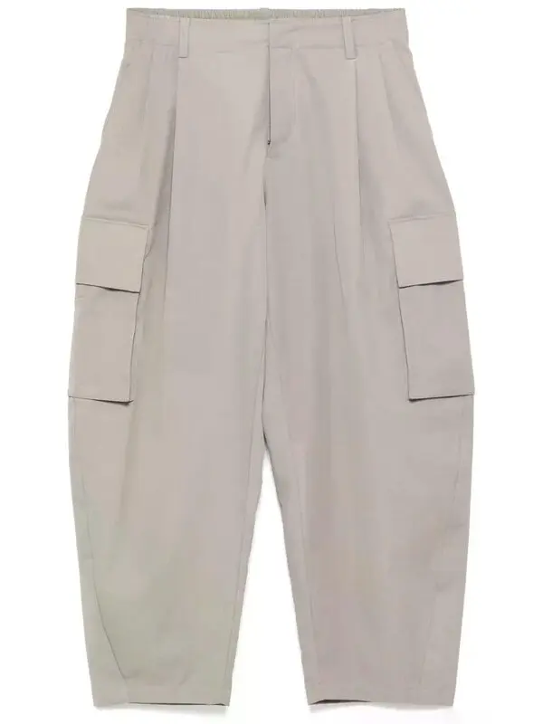CROQUIS Zip-up Trousers - Neutrals