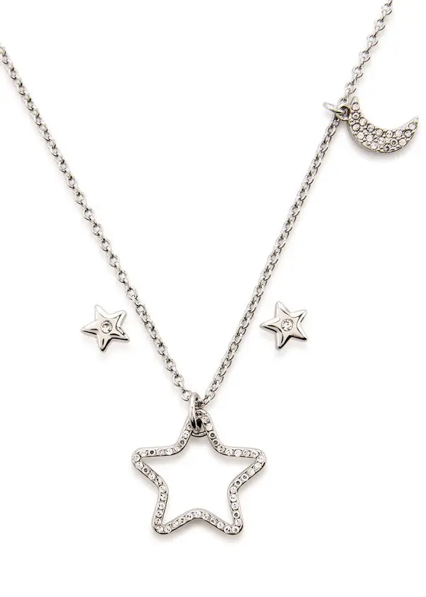 Coach Celestial Stud Earrings And Necklace Set