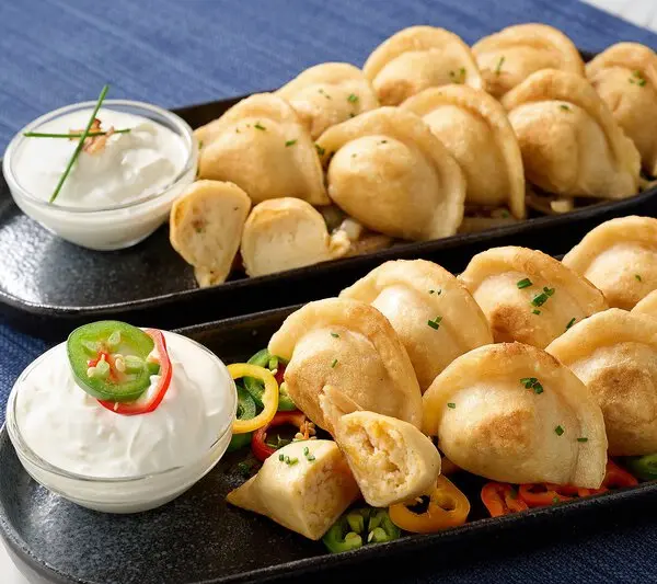 ALEXANDRA'S PIEROGI Alexandra 50 Count Sw Cheddar Or Potato Fried Onion Pierogi