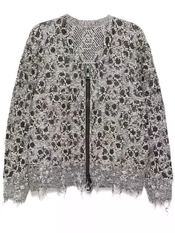 JNBY Pattern-printed Cardigan