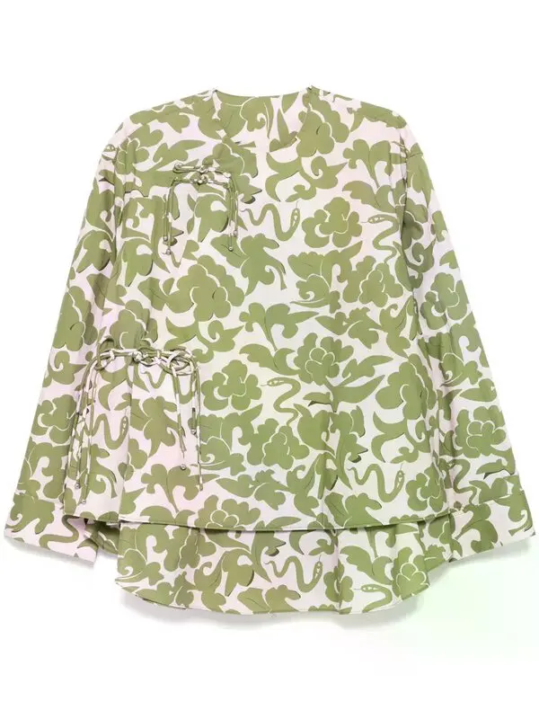 JNBY Curled Hem Jacket - Pink