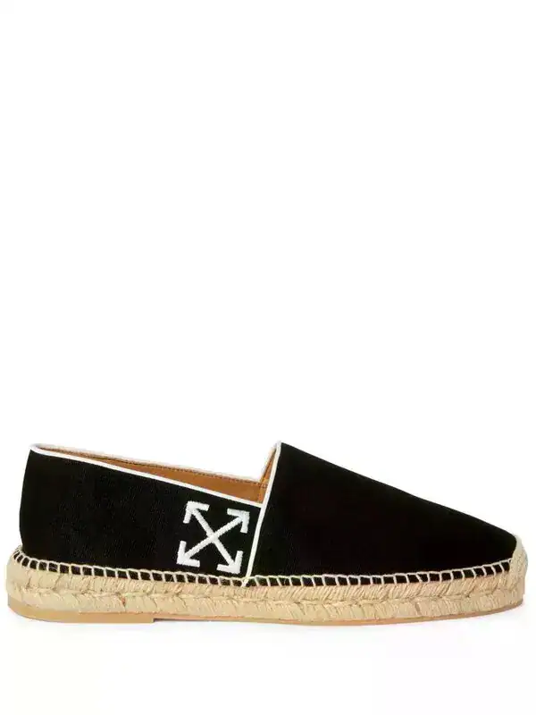 Off-White Biarritz Espadrilles In Black 27% Off Editorialist