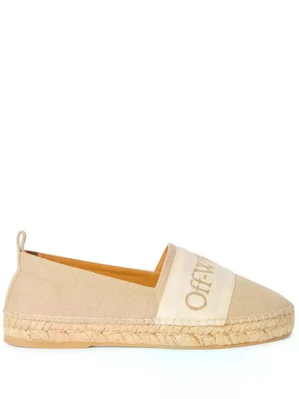Off-White Bookish Espadrilles - Neutrals