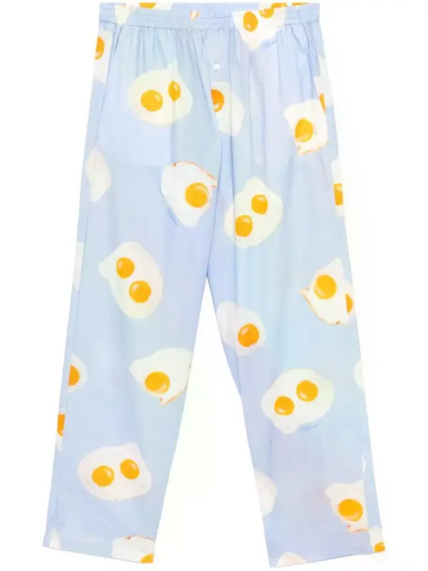 Moschino Graphic-print Trousers