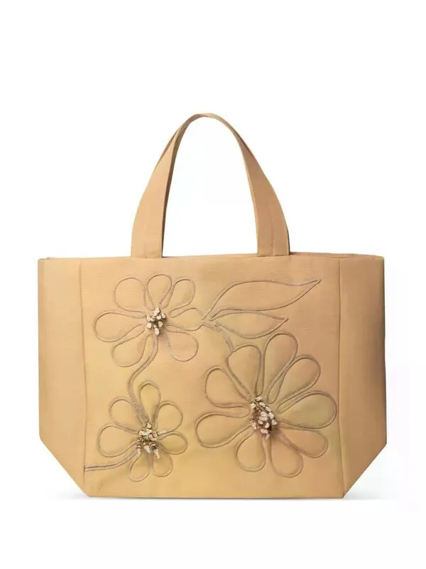 0711 TBILISI Lila Tote Bag - Neutrals