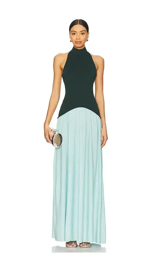 slim fit dress slacks Solid & Striped | The Strapless Soglio Dress | M main image 1