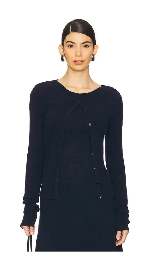 PEACHY DEN Claudine Knit Cardigan