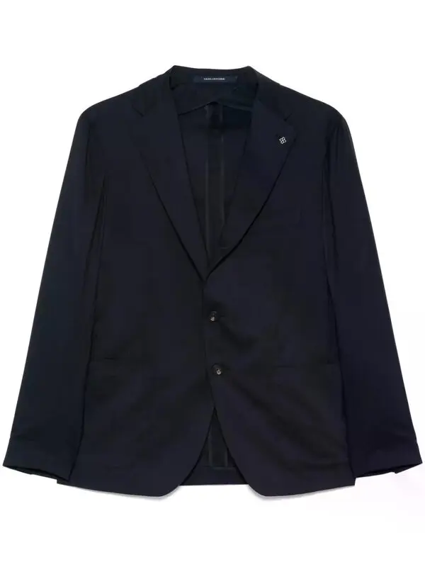 Tagliatore Single-breasted Blazer - Blue