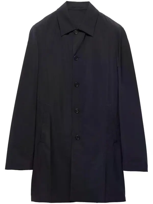 Prada Single-breasted Wool Coat