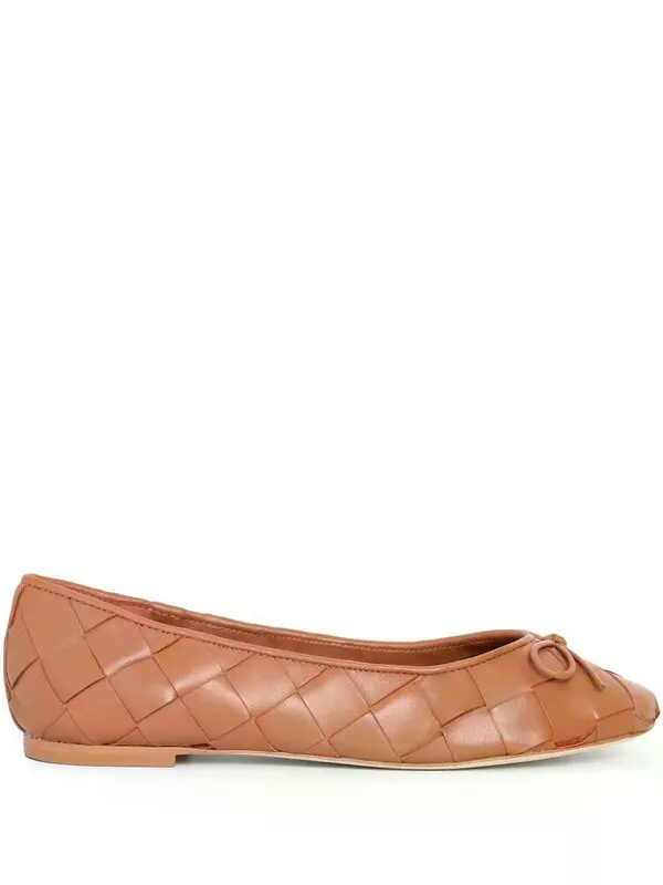 STUDIO CHOFAKIAN Ballet Flats - Brown