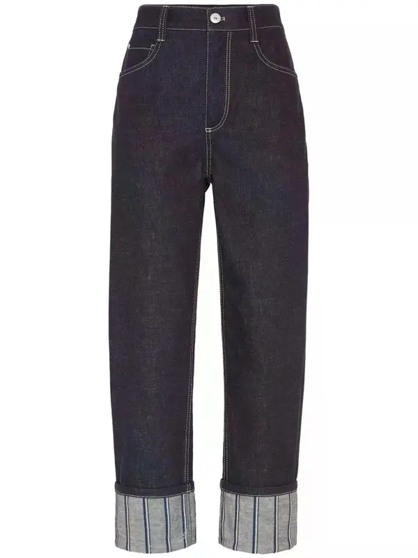 Brunello Cucinelli Striped-detailing Jeans