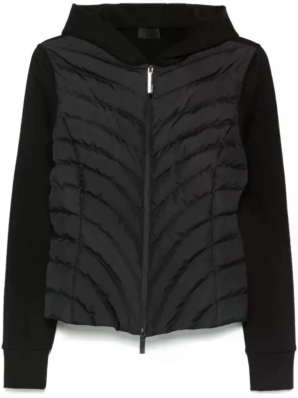 Moncler Padded Quilted Jacket - Black