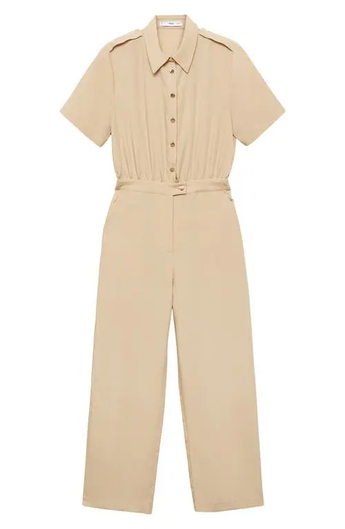 Mango Straight Leg Jumpsuit