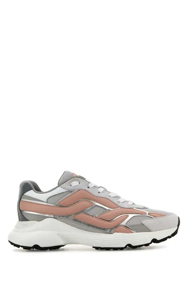TOD'S Leather And Mesh Sneakers