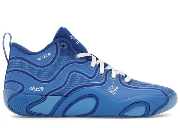 JORDAN Tatum 3 Print Sneakers - Royal Blue/white