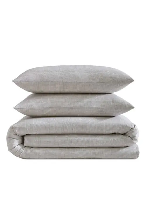 Calvin Klein Textural Rib Duvet Cover & Sham Set
