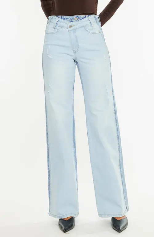 KANCAN Clara High-rise Wide Leg Jeans