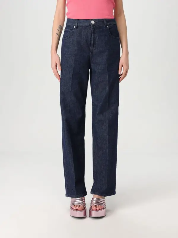 Pinko Straight Leg Jeans - Blue | Editorialist