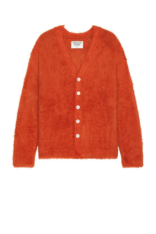 MIDNIGHT RODEO Shaggy Knit Cardigan