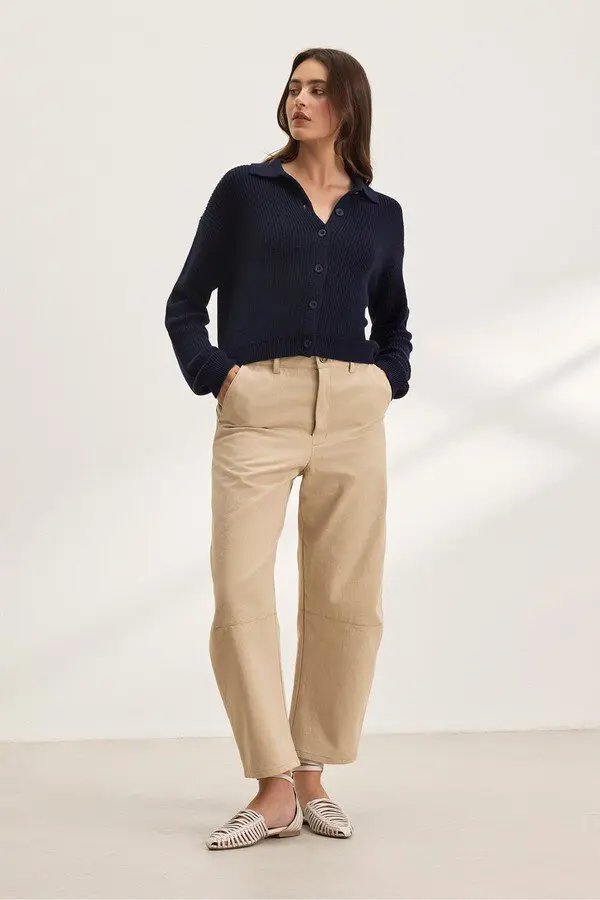 Velvet By Graham & Spencer Alexis Pant - Yellow / Neutral