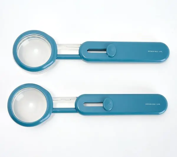 HENNING LEE Set Of 2 Precision Measuring Scoops