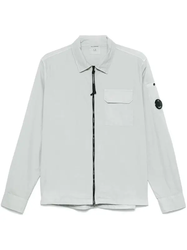 C.P. COMPANY Overshirt - 800 Blue Fox