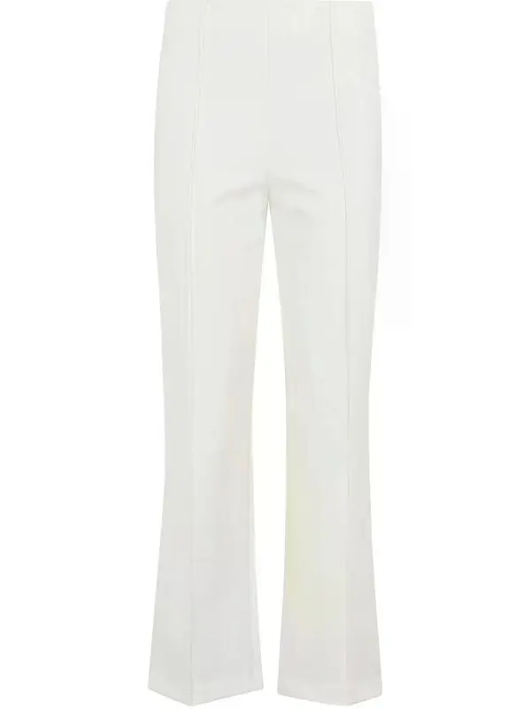 Simkhai Cropped Flare Pants - White