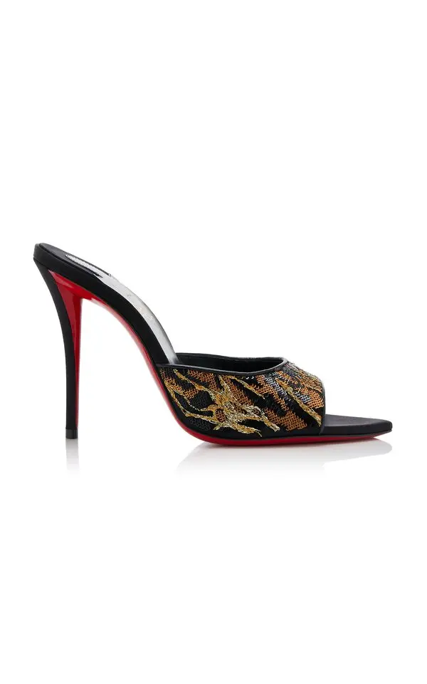 CHRISTIAN LOUBOUTIN Miss Z 100mm Mules - Multi
