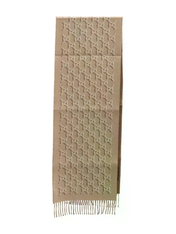 Gucci Gg Shadow Scarf - Neutrals