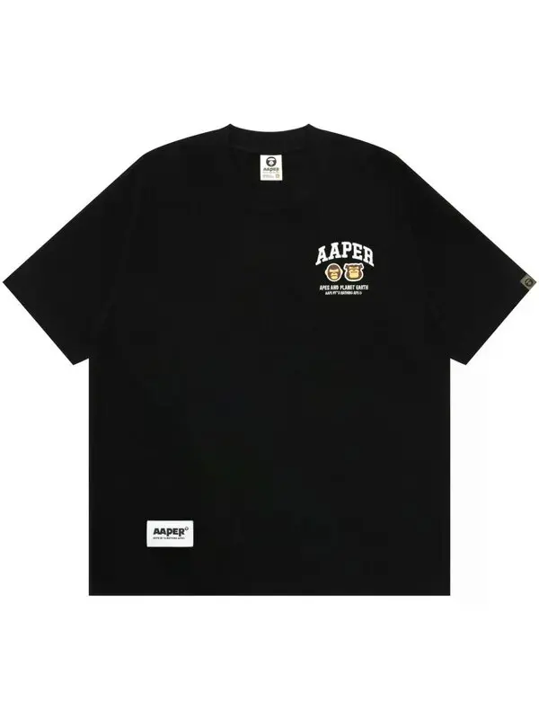 AAPE BY *A BATHING APE® Logo-print T-shirt