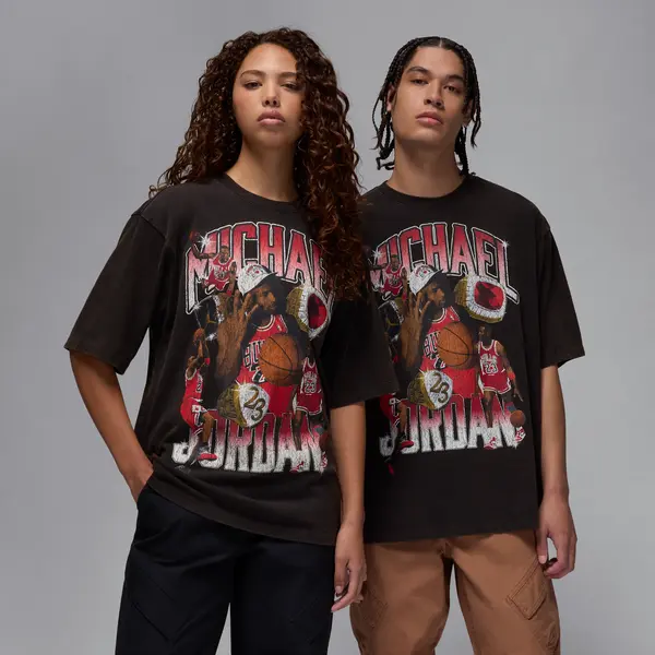 JORDAN Flight Essentials Oversized T-shirt - Black