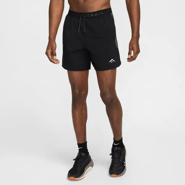 Nike Trail Dri-fit 6" Brief-lined Running Shorts - Black