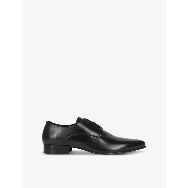 The Kooples Pointed-toe Leather Derby Shoes
