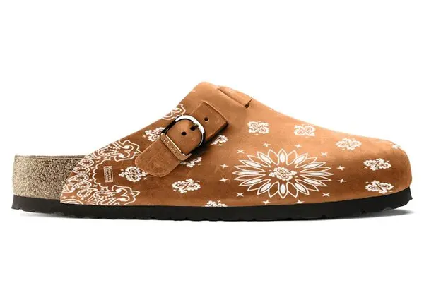 BRAVEST STUDIOS Suede Paisley Clogs - Hazel
