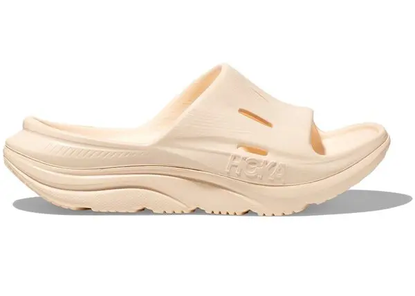 Hoka One One Ora Recovery Slide 3in - Vanilla