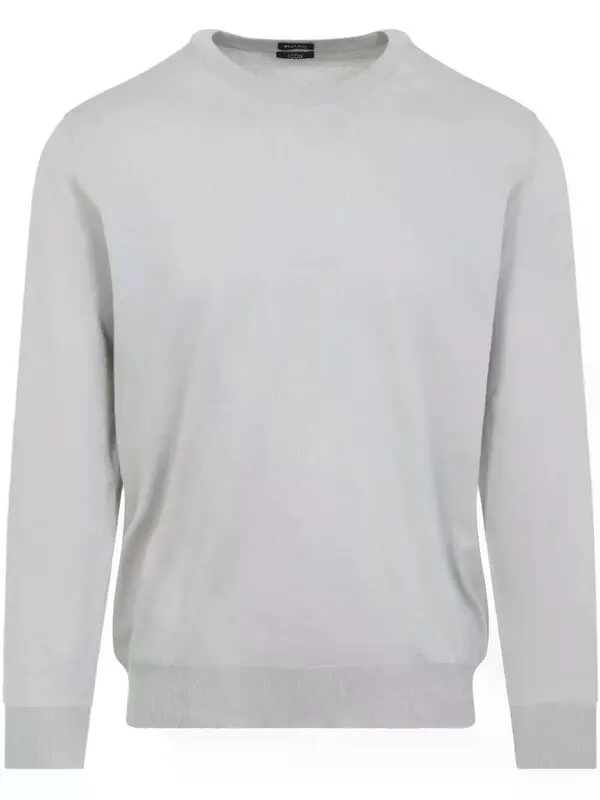 Kiton Cotton Jumper - Grey